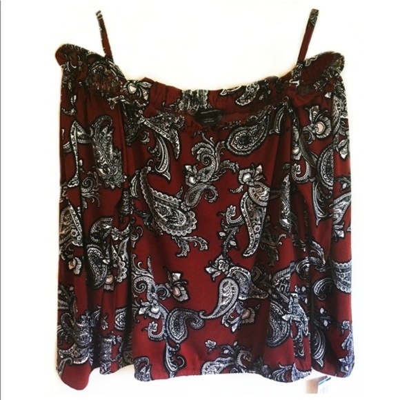 INC International Concepts | Tops | Inc Off Shoulder Peasant Top Rust ...